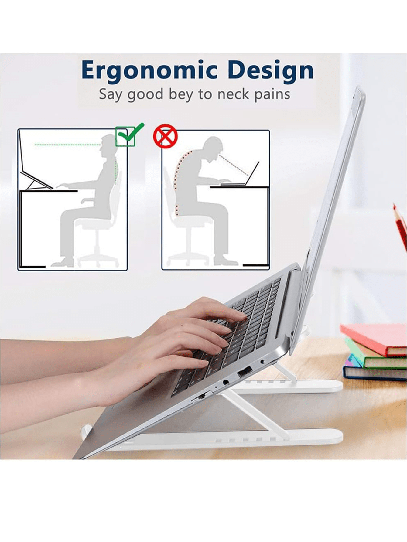 Laptop Stands, Aluminum Laptop Stands, Foldable And Adjustable Laptop ...