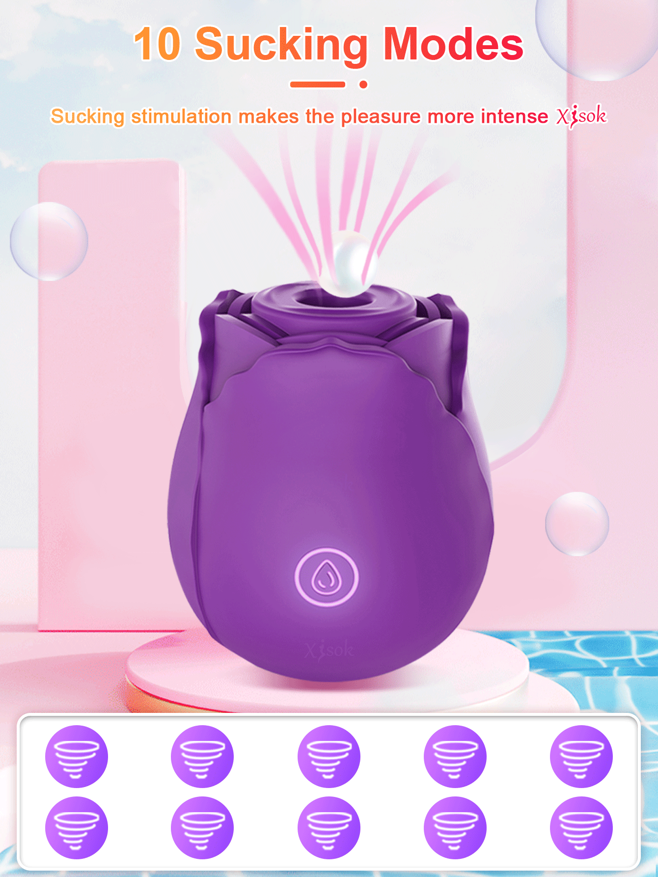 Rose Virbrator For Womensucking Vibrator Rose Toys Sex Stimulator For Women Shein Usa