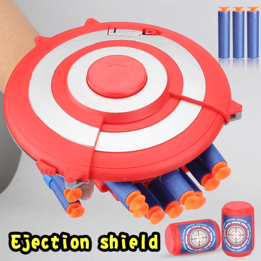 Fireable Wrist Launcher For Kids Boys Soft Bullet Toy Gun Avengers Toys ...