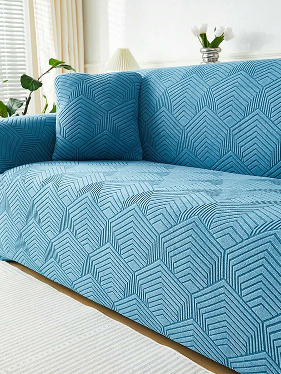1pc Elastic Polyester Fiber Sofa Cover Modern Sofa Slipcover For Living ...