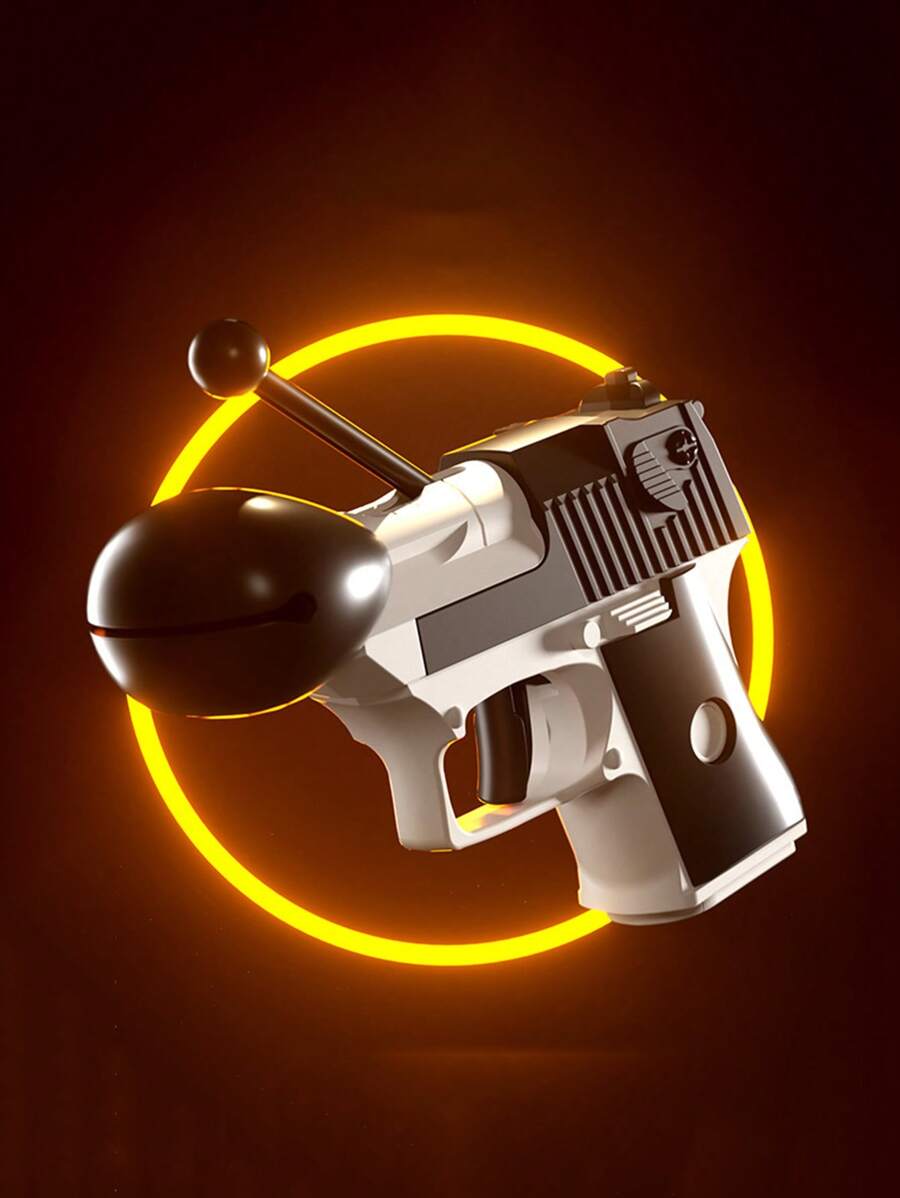 Wooden Fish Shaped Relief Stress Toy Gun For Kids, With One Carrot And ...