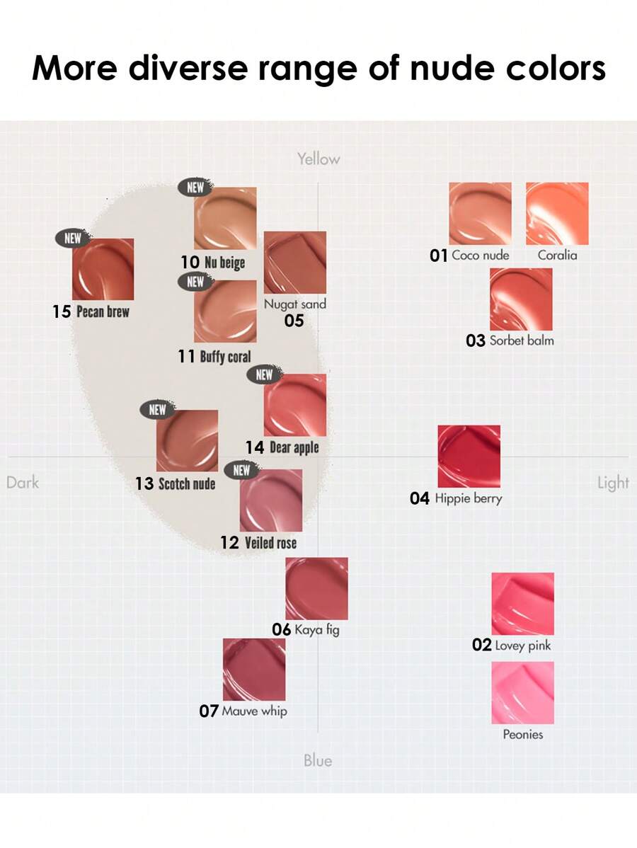 Rom&nd Glasting Melting Balm 12 Veiled Rose, Glossy, Plumping Lips, Moisture, Translucent, Water ...