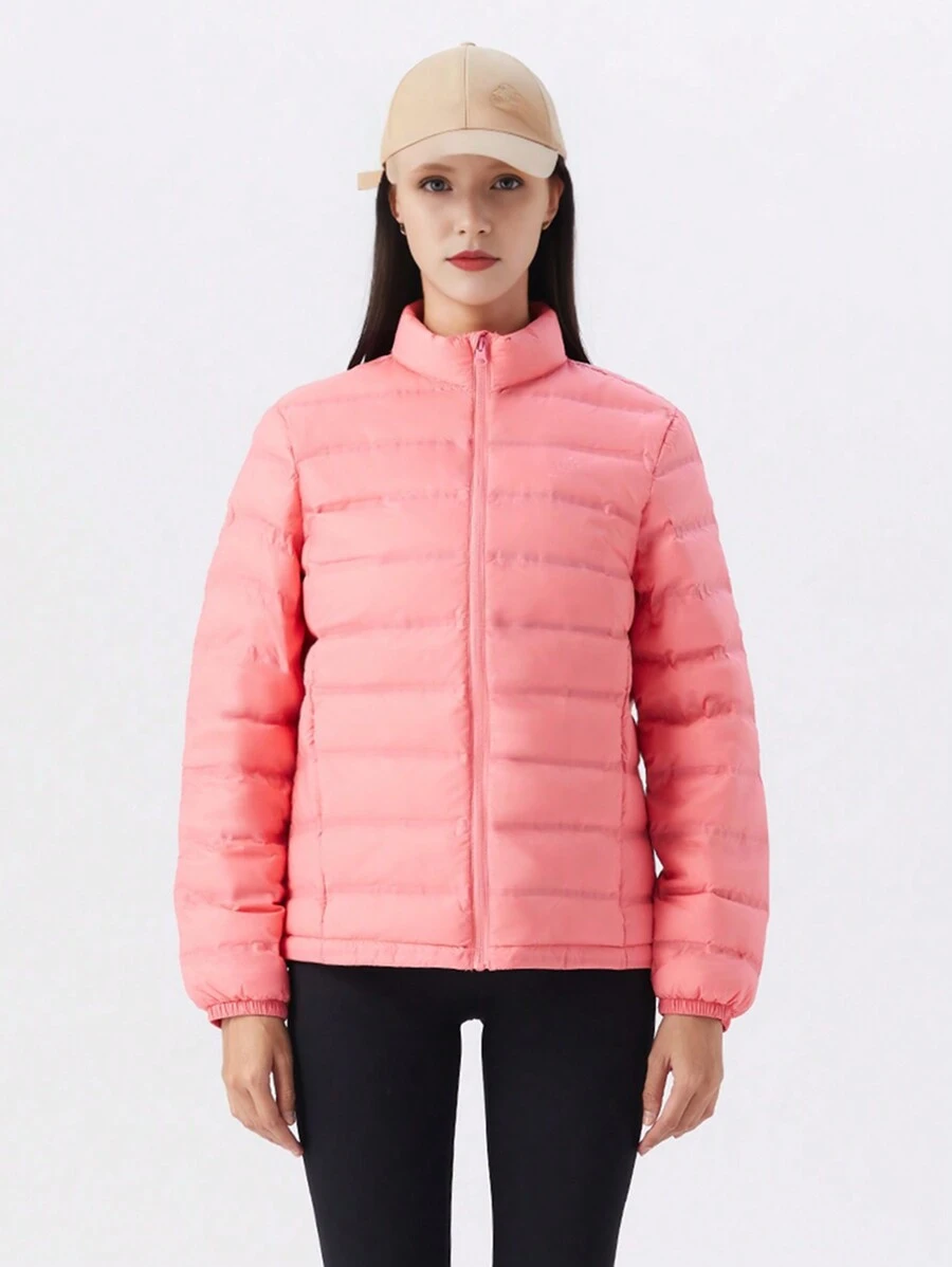 TECTOP Women'S Ultra Light Weight Down Jacket Long-Sleeve Water ...