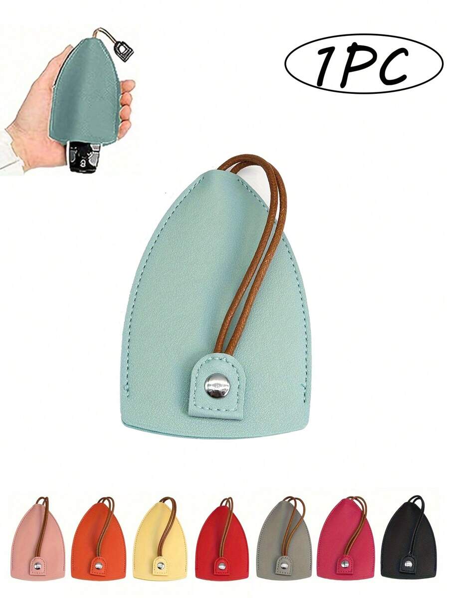 1PC Creative Pull Out Key Bag Fashion PU Leather Car Key Case Portable ...