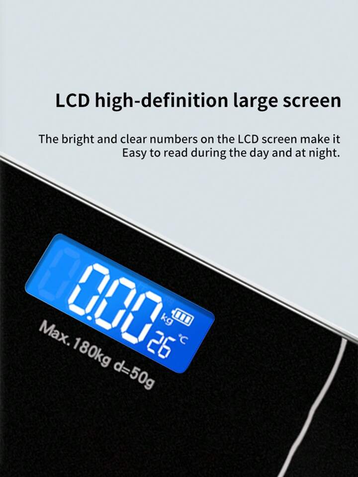 1 Black Weighing Scale That Can Be Linked To Your Mobile Phone. Install ...