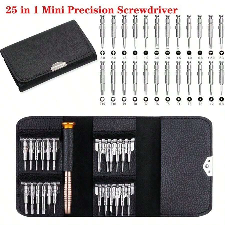 25 In 1 Mini Precision Screwdriver Magnetic Set, Electronic Torx ...