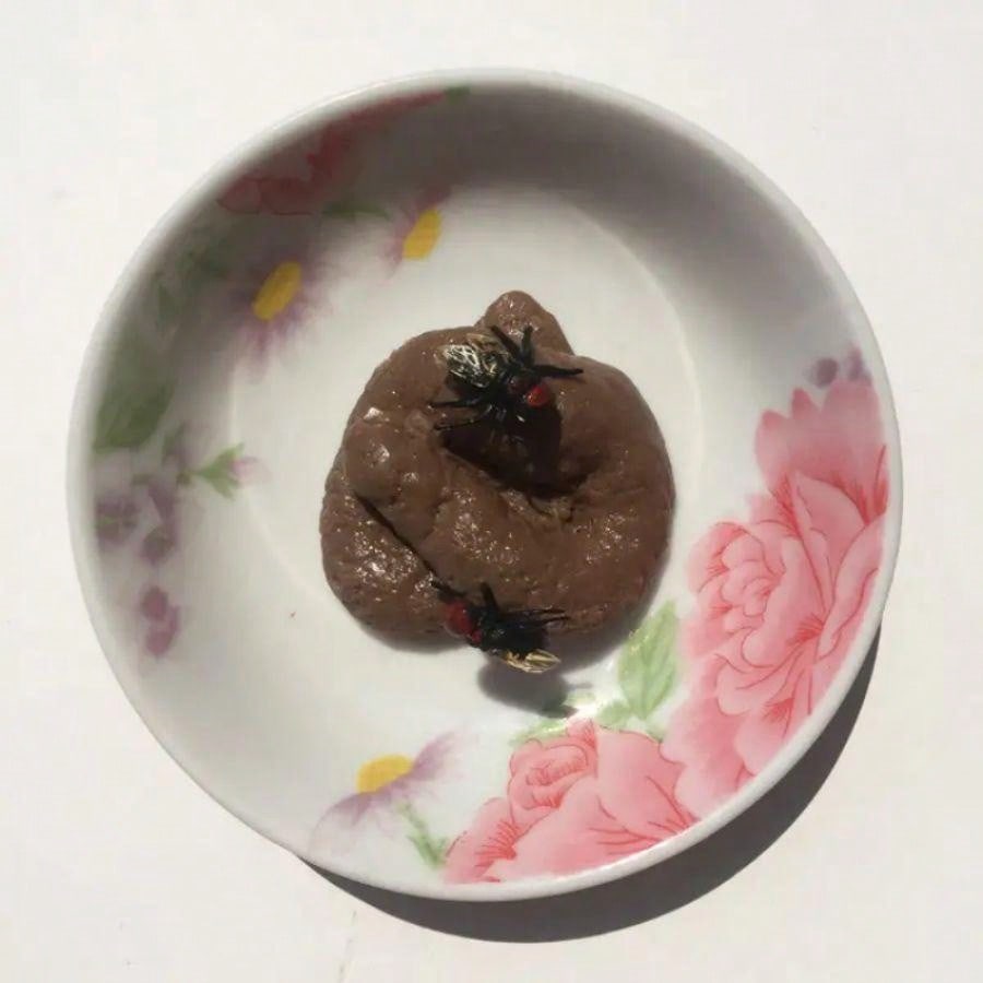 1pc Funny Prank Toy Novelty Joke Realistic Tpr Feces Sticky Simulation ...