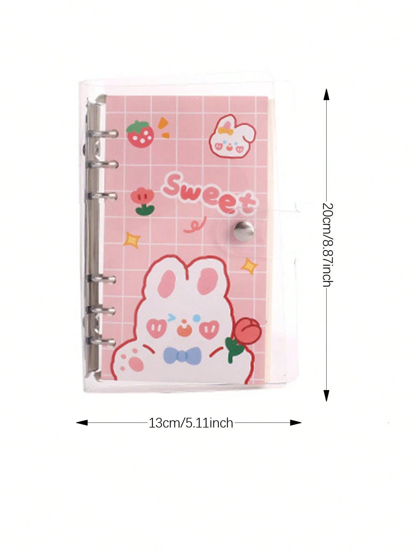 Ring Bound Notebook For Students, Cute & Transparent Cover | SHEIN EUR