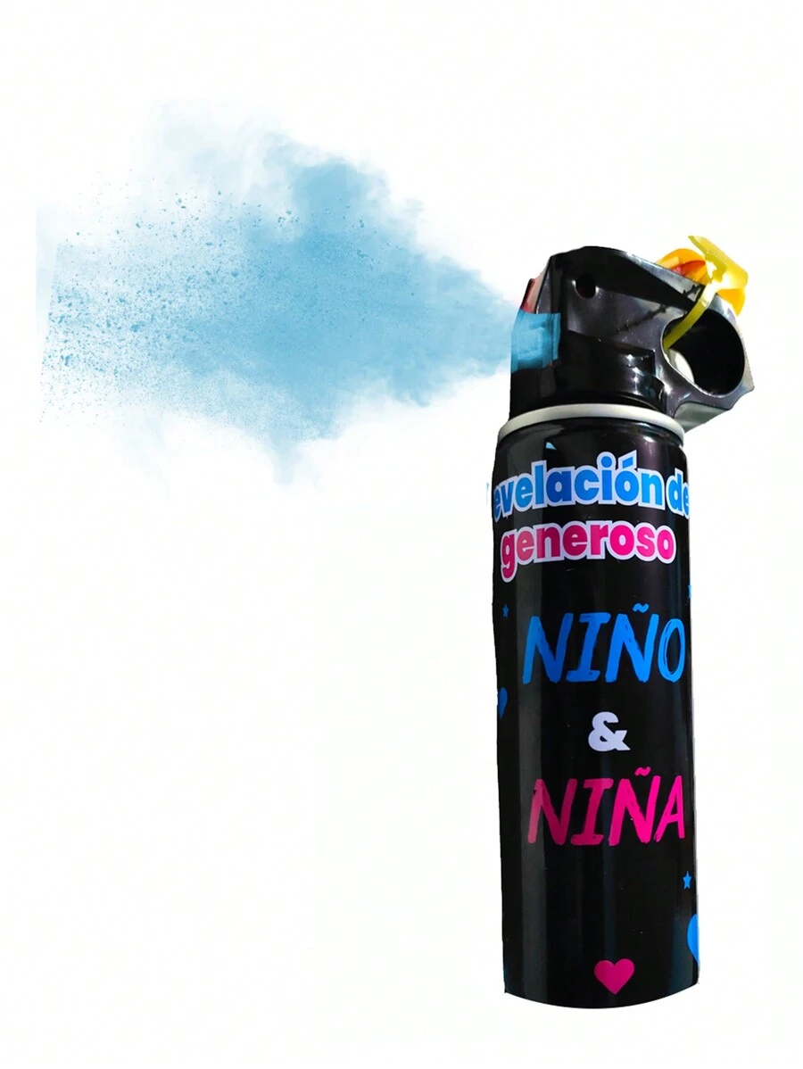 Polvo en Spray Extintor Fiesta Revelación de Género Baby Shower ...
