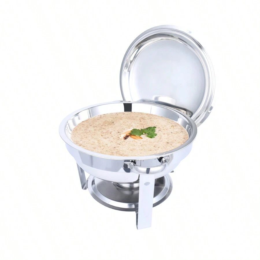 Stainless Steel Buffet Stove, 4l, Food Heating Container For Hotel ...