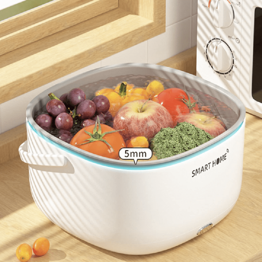 1pc Ultrasonic Vegetable Washer, Air Purifier, Automatic Residue ...