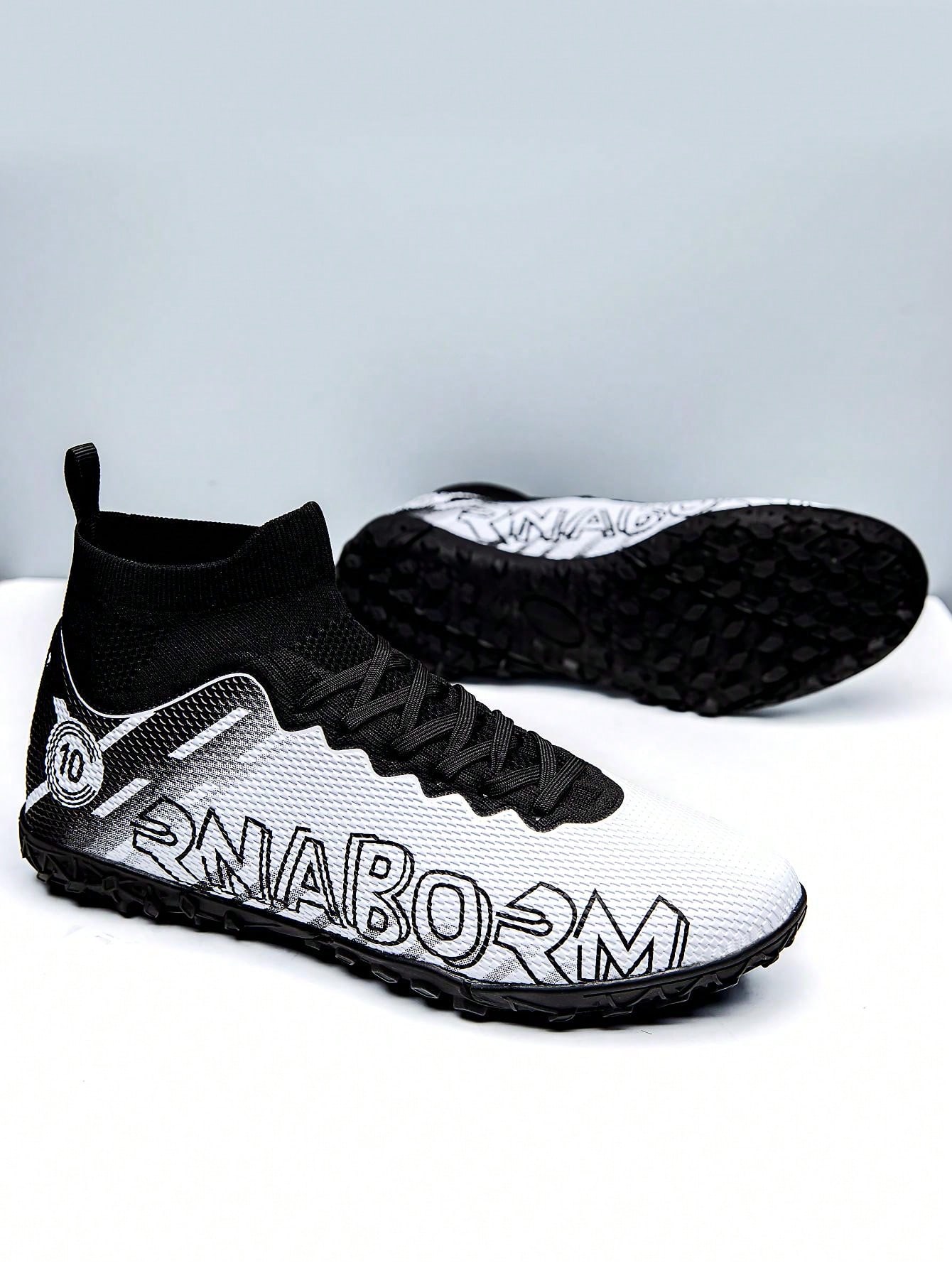 Men's High-Top Football Boots, Professional Soccer Shoes For Adults ...