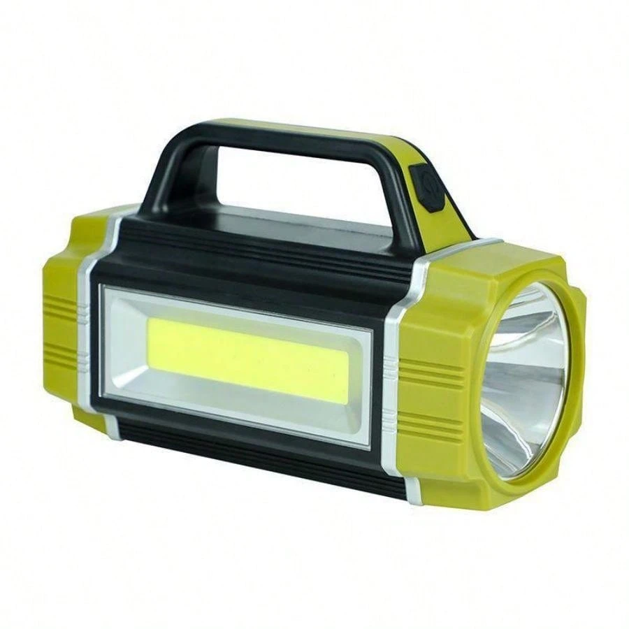 Cross-Border New Solar Powered Handheld Lamp High Power Cob Flashlight ...