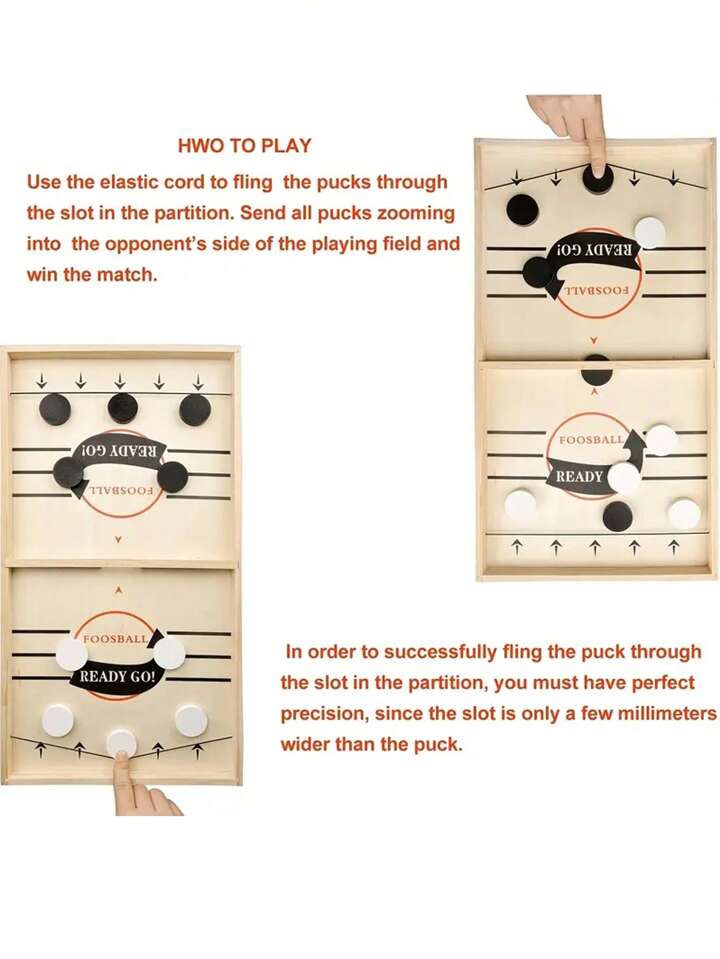 A Slingshot Board Game For Adults, Super Slingshot Hockey Table ...