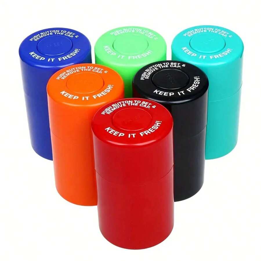 1pc, Smell Proof Herbel Stash Container Vacuum Seal Box Herb Storage ...