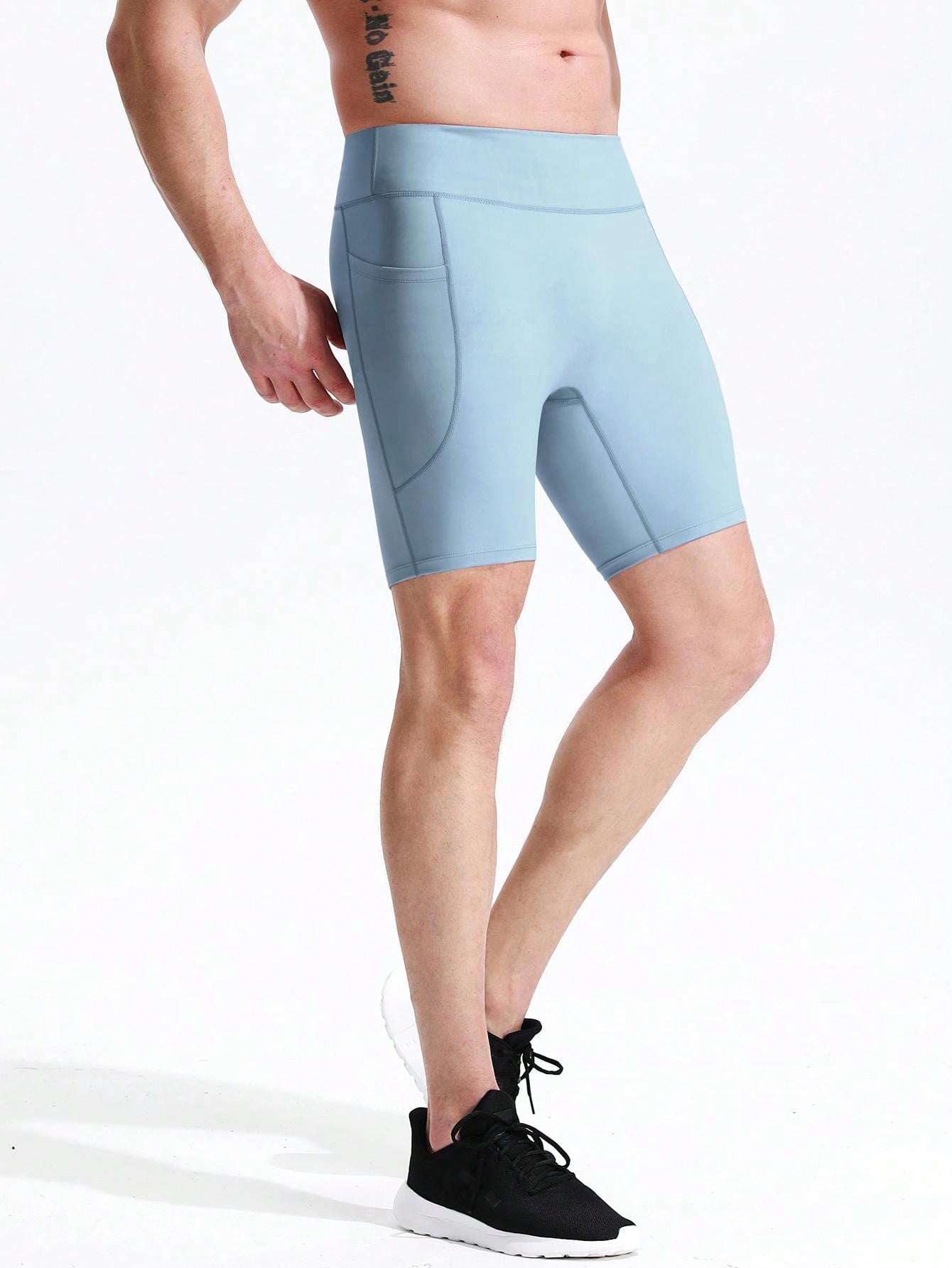Men's High Waisted Short Leggings For Enhanced FitnessPerformance And ...