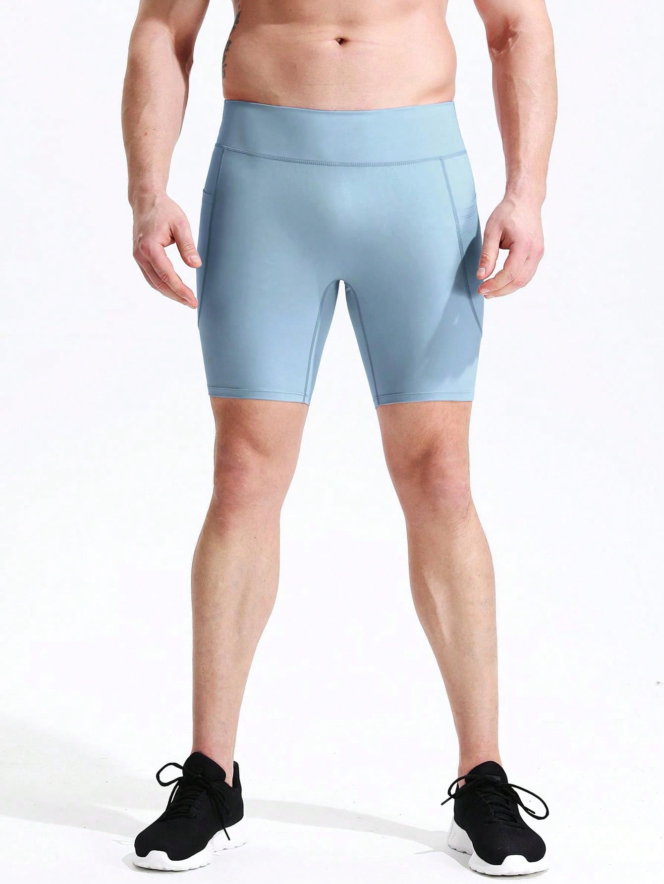 Men's High Waisted Short Leggings For Enhanced FitnessPerformance And ...