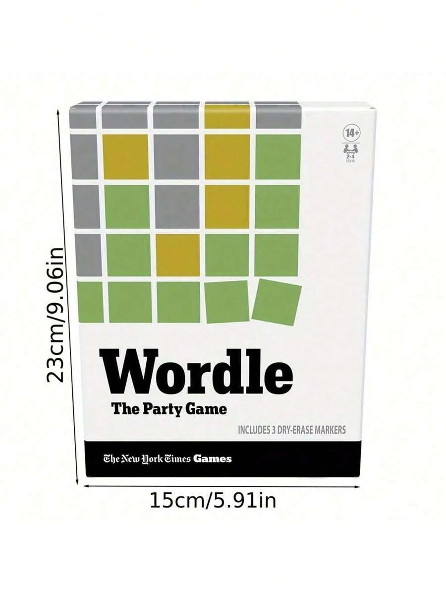 Wordle The Party Game For 2-4 Players Wordle Board Game Tool For Ages ...