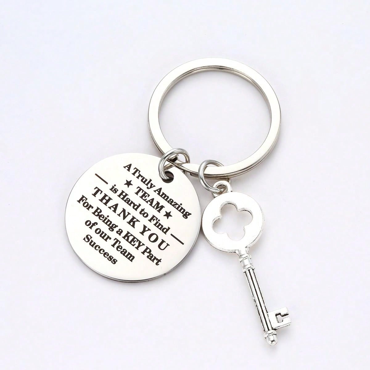 Stainless Steel Keychain: New Colleague Birthday Gift For Male And ...