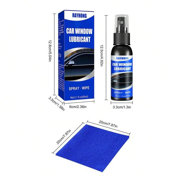 Auto Raam Smeermiddel Spray Naar Elimineer Zonnedak En Glas En Volgen ...