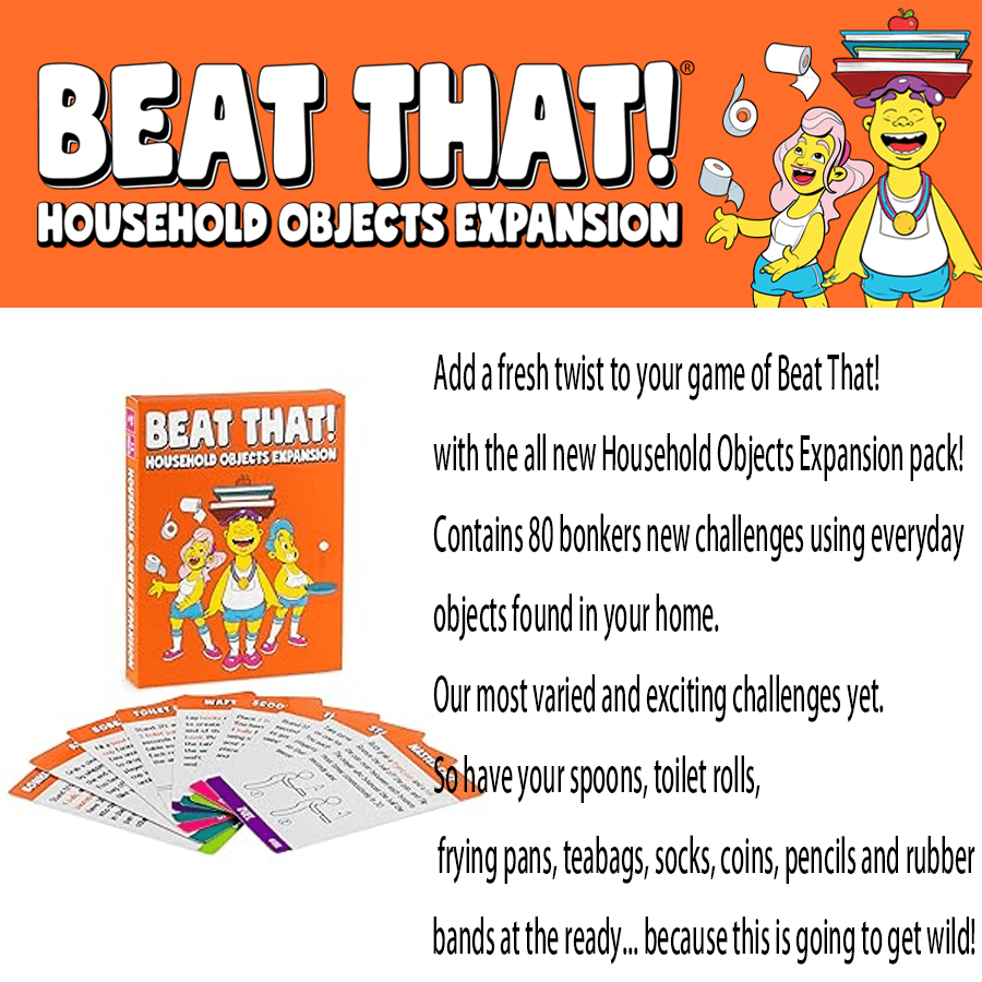 Gutter Games Beat That! Game And Household Objects Expansion Combo Pack ...