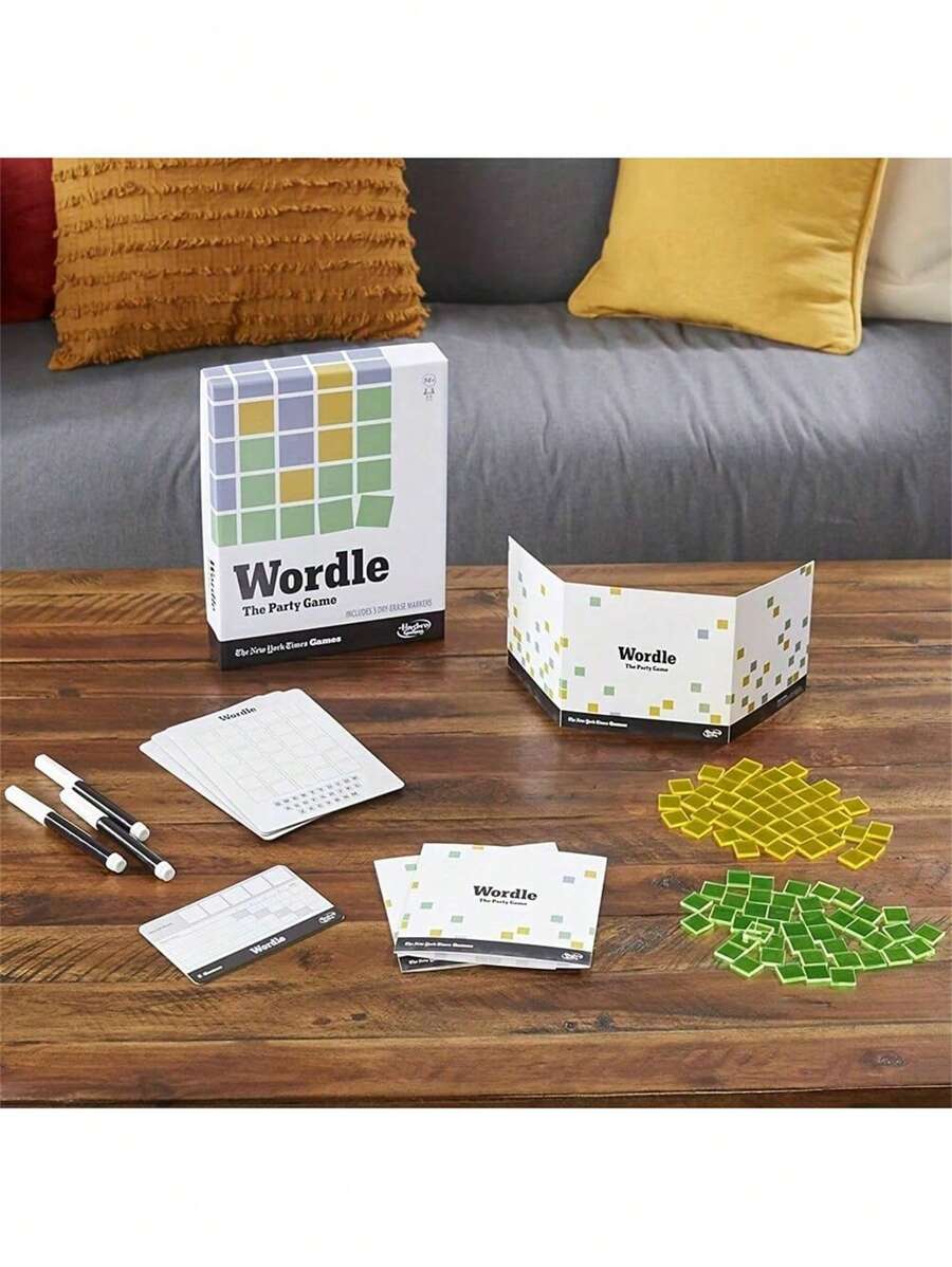 Wordle The Party Game For 2-4 Players Wordle Board Game Tool For Ages ...