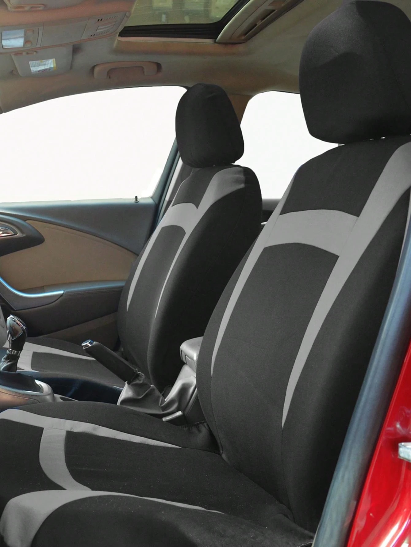 Conjunto de Capas de Assento para Carro de 5 Lugares, Ajuste Universal ...