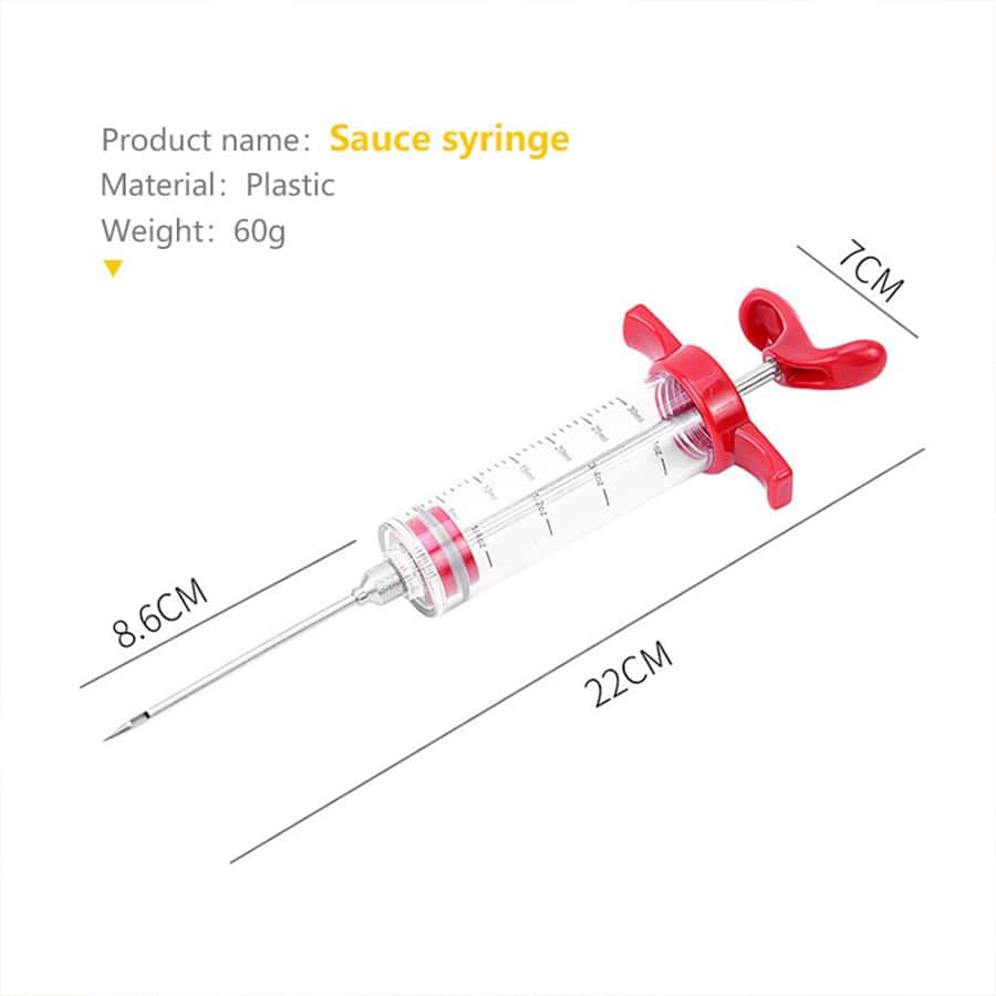 Syringe Design Turkey Injector Needle | SHEIN USA