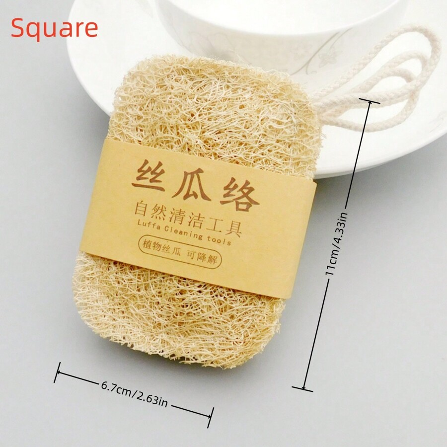 Natural Loofah Sponge From Rural Area: For Washing Dishes, Cutting Into ...