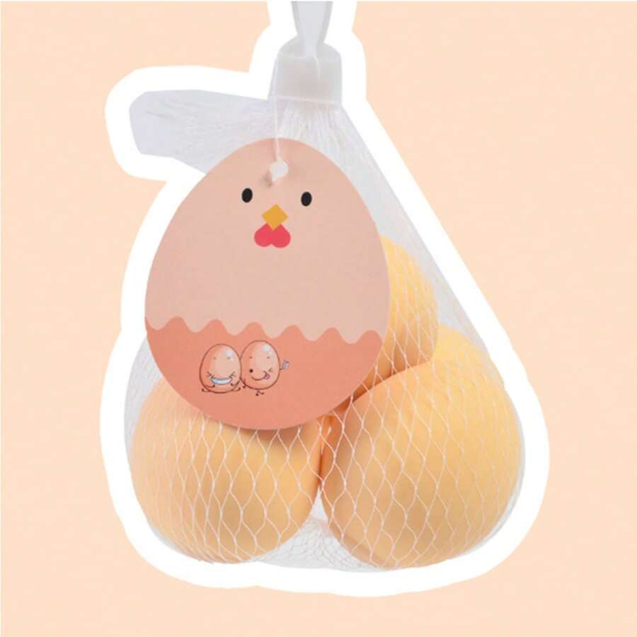 Stress Reliever Slow Rebound Squishy Mesh Egg Toy Flour Egg Replicas ...