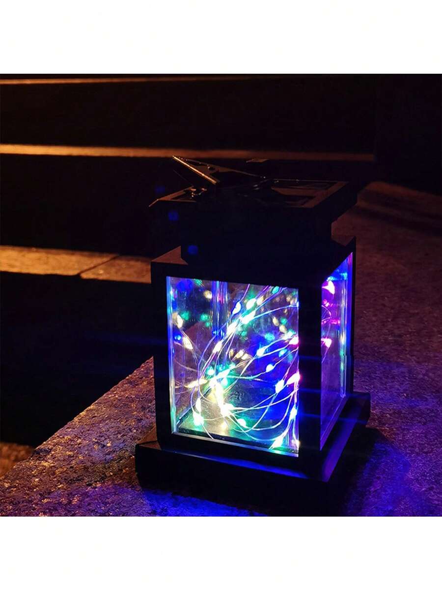 Solar-Powered Clip Star Light, Portable Palace Light, Decorative Garden ...