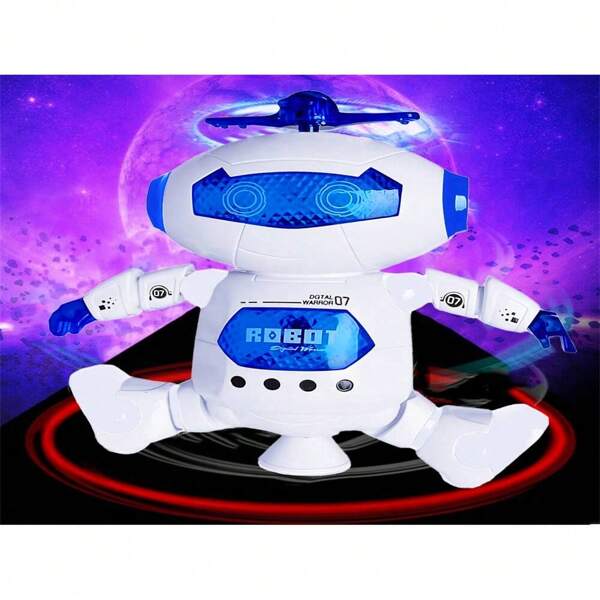 1PC Dance Robot Electric Universal Sound And Light Youth Toys Dance ...