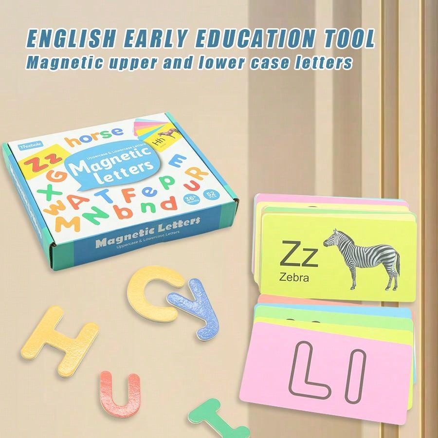 Magnetic Letters With Cards For Classroom Educating Kids In Fun - Sight ...