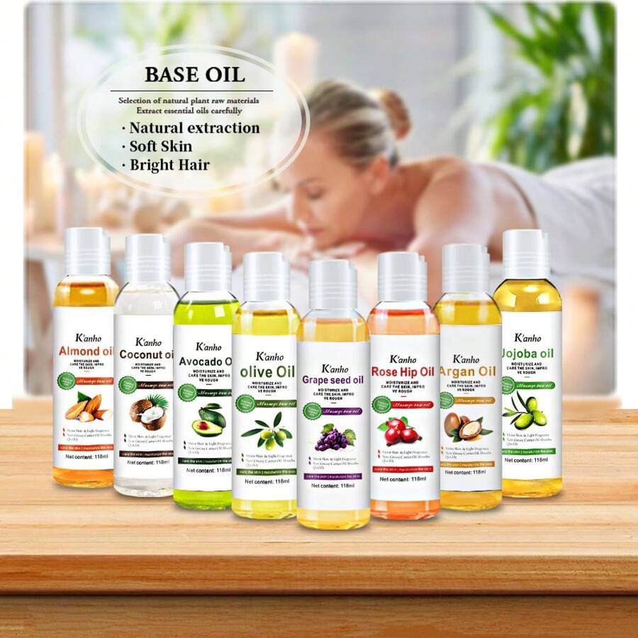 Kanho Avocado Oil Carrier Oil Natural Body Oil Moisterizing Skincare ...