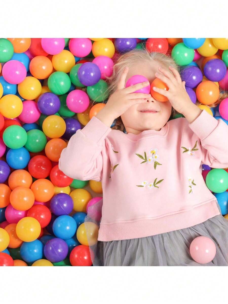 50 Ball Pit Balls Colorful Ocean Ball For Babies Kids Children Soft ...