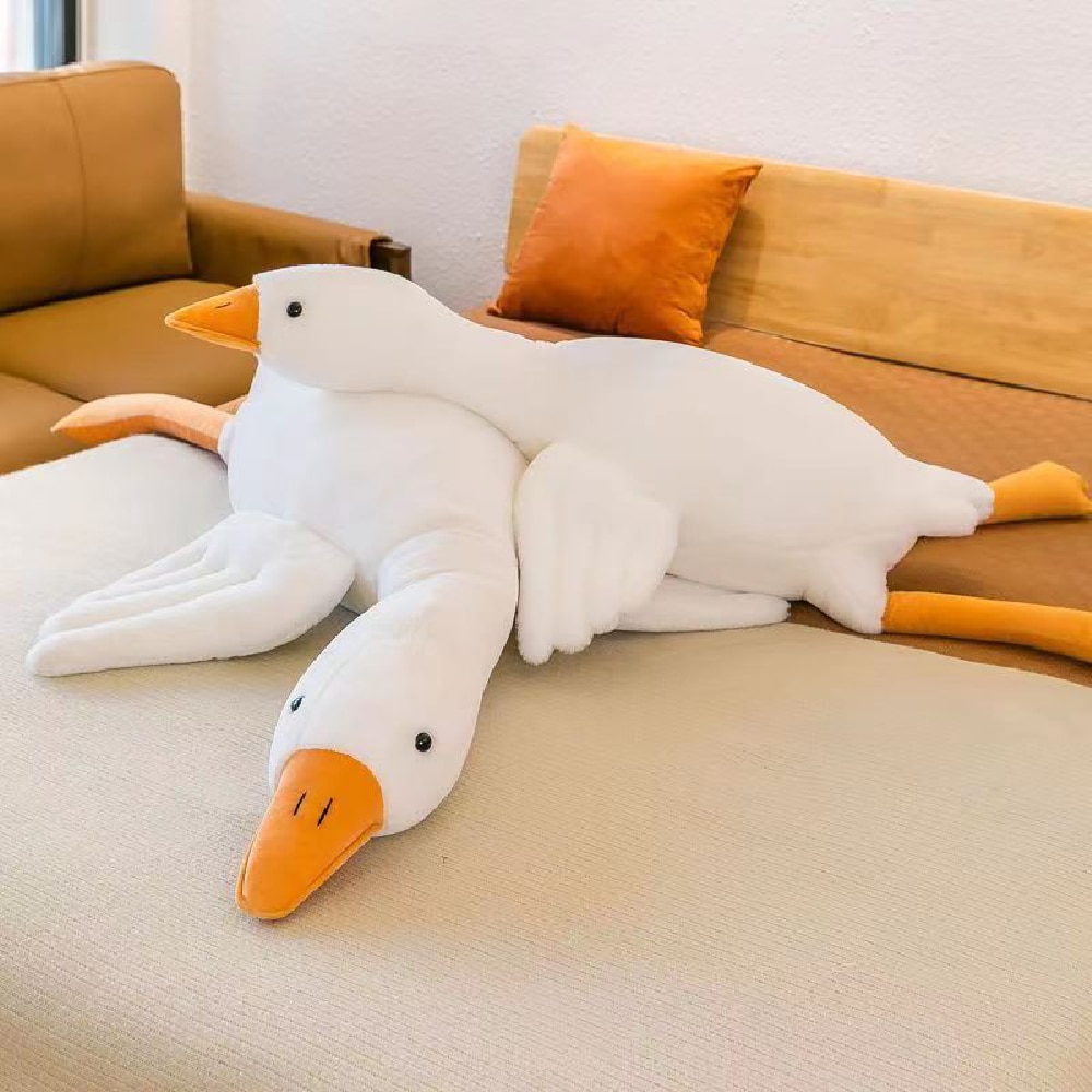 Cute Plush Soft Toy Of White Goose | SHEIN USA