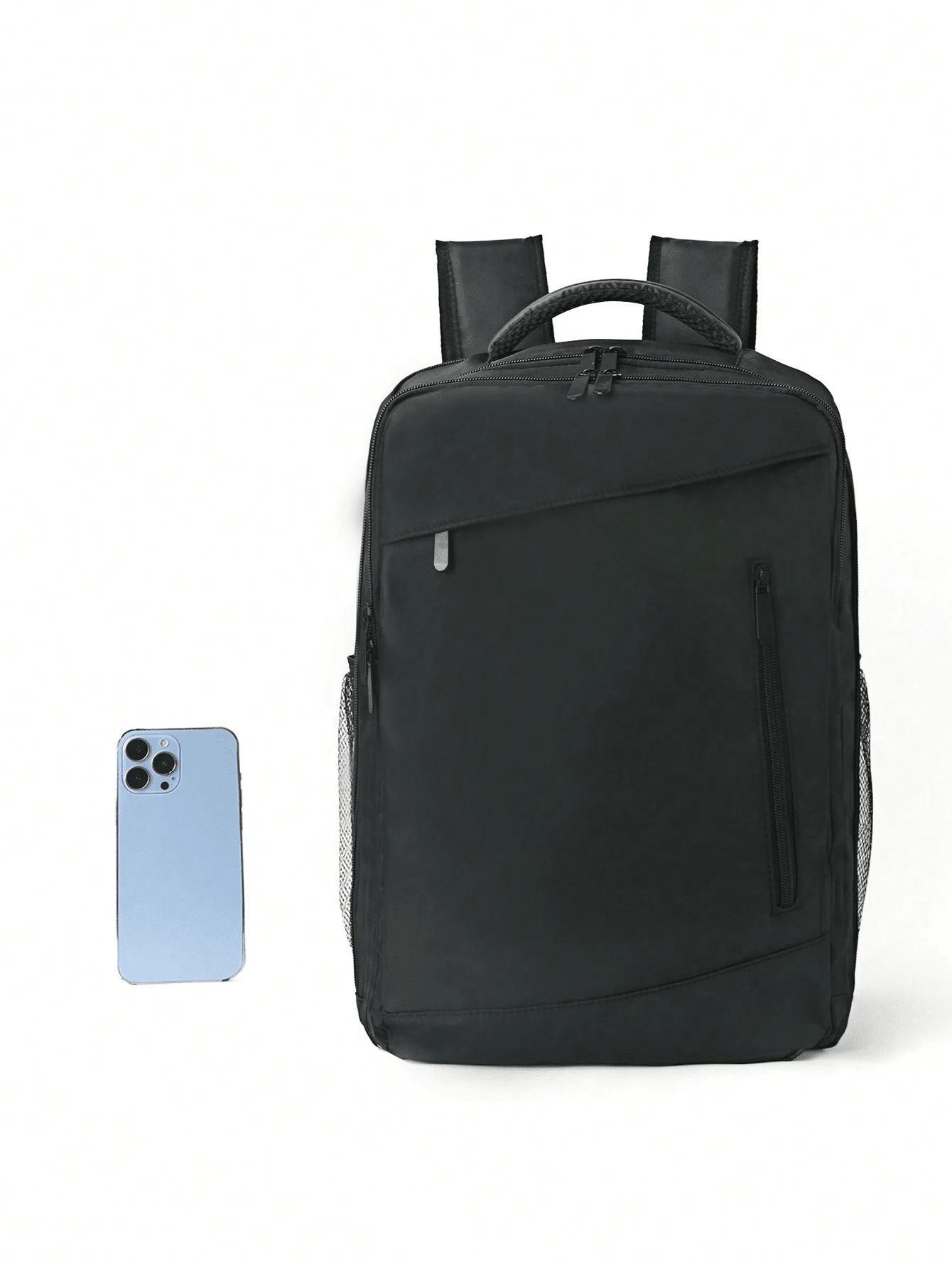 Release Buckle Decor Functional Backpack Laptop Backpack Business ...