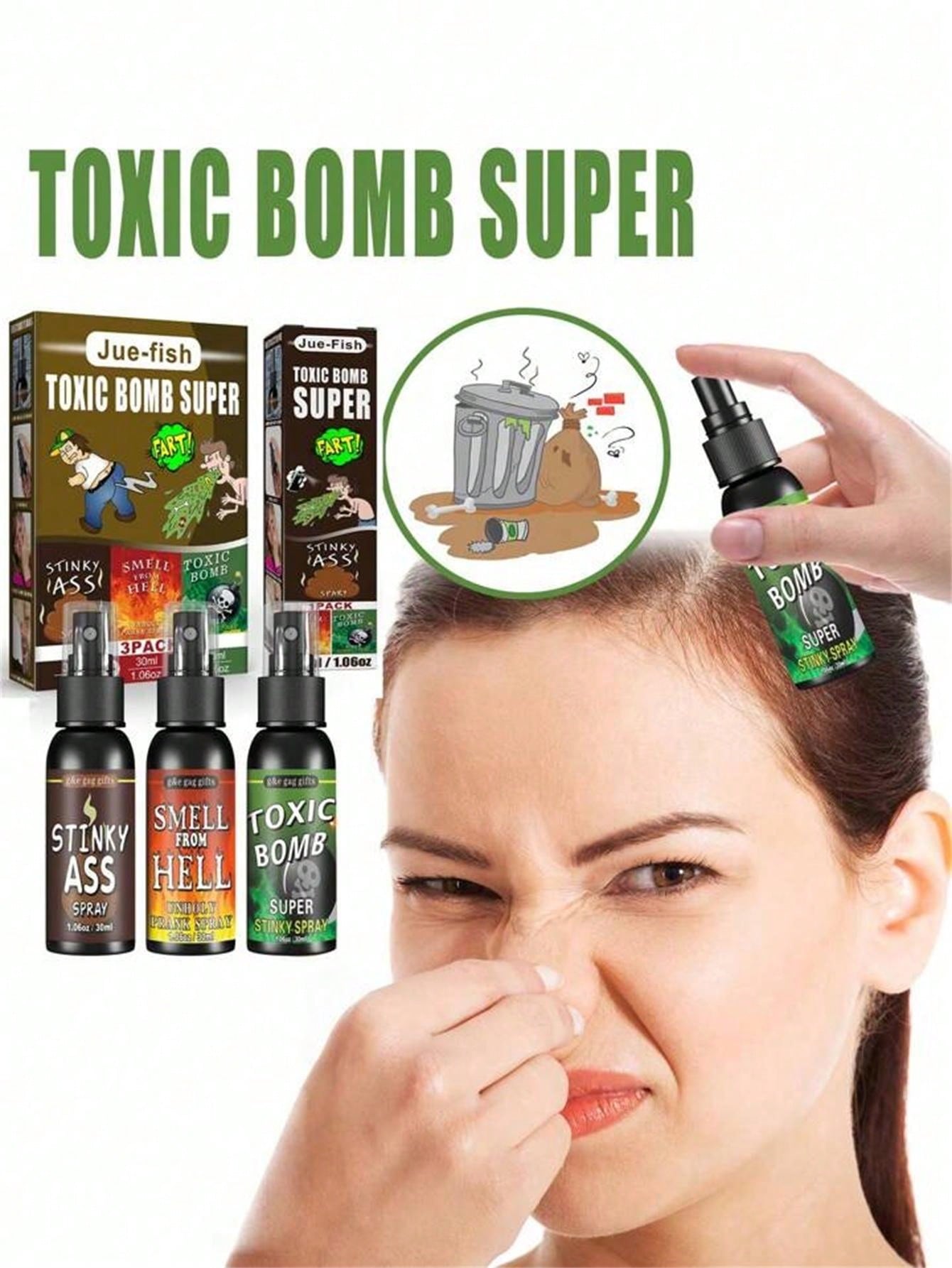 Farting Chili Pepper Spray, April Fool's Prank, Entertainment, Stink Bomb Portable Spray | SHEIN UK