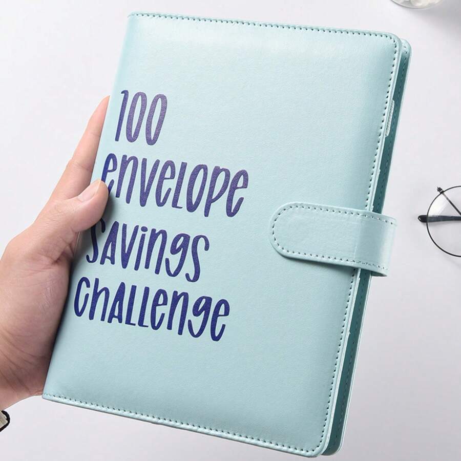 100-Day Money Saving Challenge Envelope Binder With A5 Budgeting ...