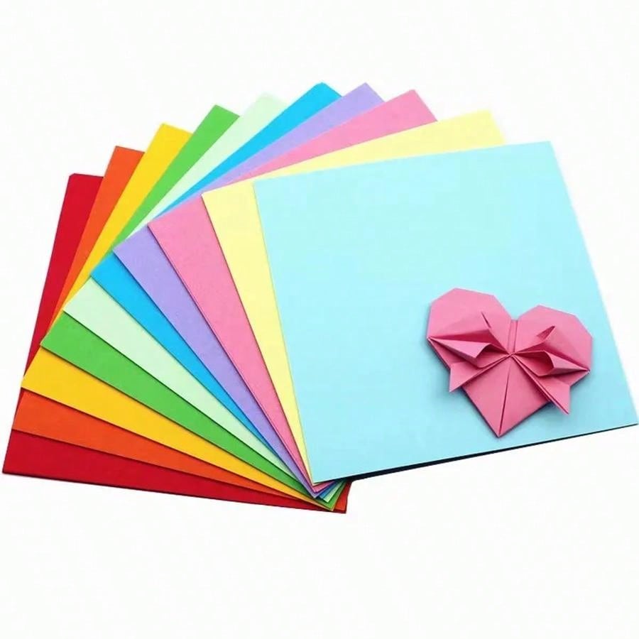 100 Sheets/Pack(15cm X15 Cm)Origami Paper Double Sided Color Origami ...