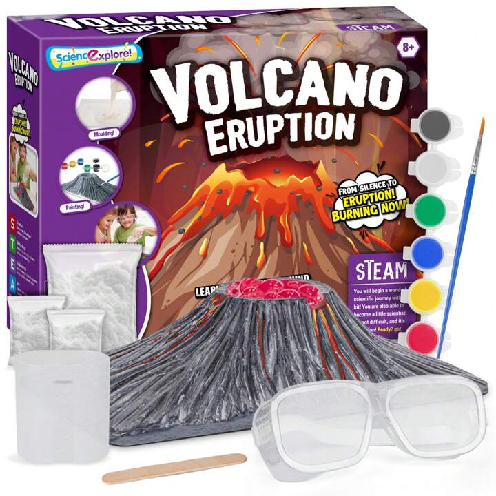 Volcanic Eruption Children'S Science Experiment Toys Students Diy ...