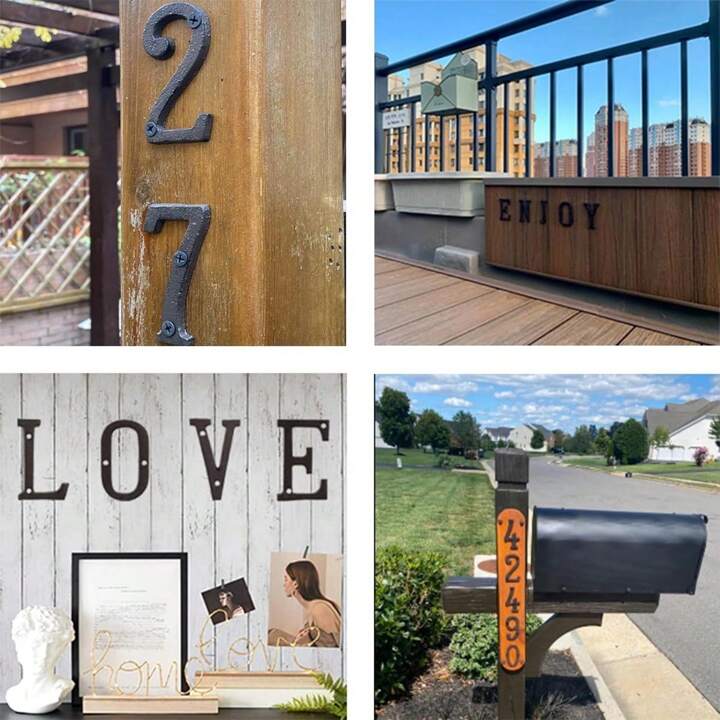 3 Inch House Letter, Address Letter For House, Metal Letters For ...