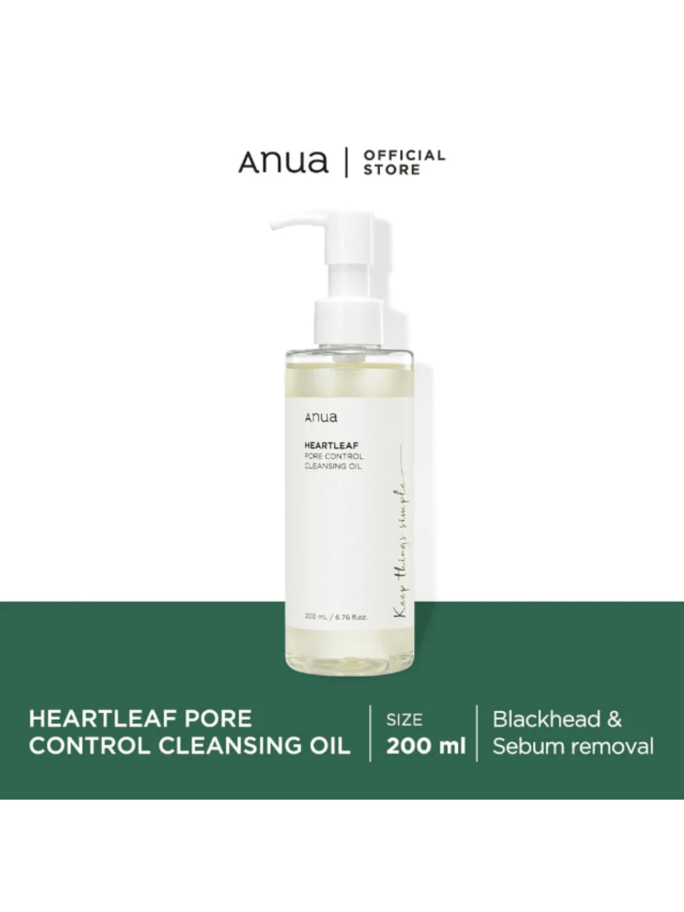ANUA Heartleaf Pore Control Cleansing Oil 200ml | SHEIN USA