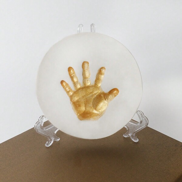 Baby Handprint & Footprint Mud, Pet Paw Print Mold, Infant Monthly ...