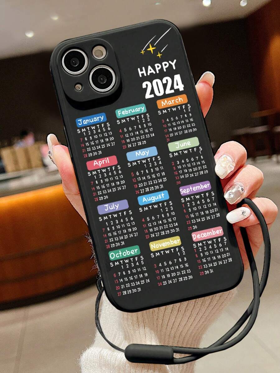 Calendar Painting Rope Belt & Thicken Anti-Drop Protective Case ...