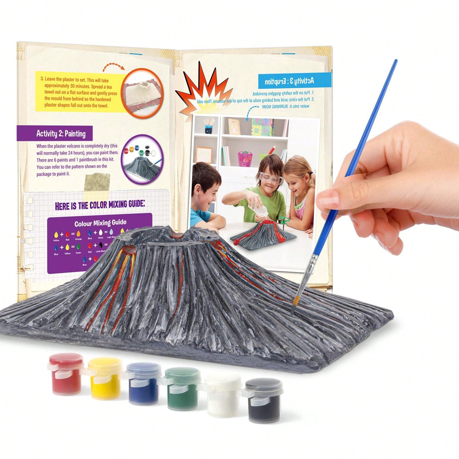 Volcanic Eruption Children'S Science Experiment Toys Students Diy ...