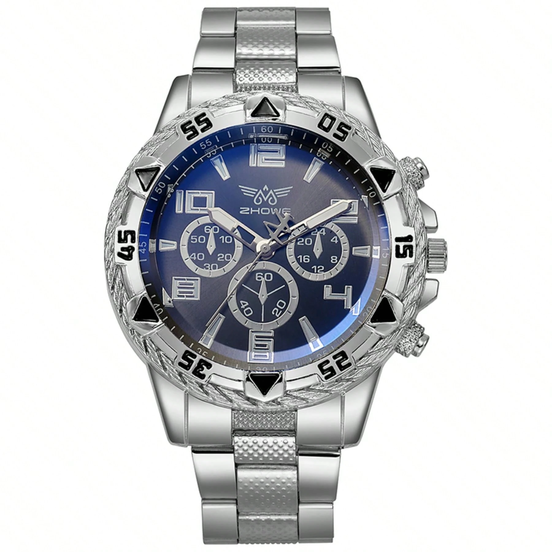 [CAJA GRATUITA] Conjunto de reloj para hombres + collar con cruz. Reloj ...