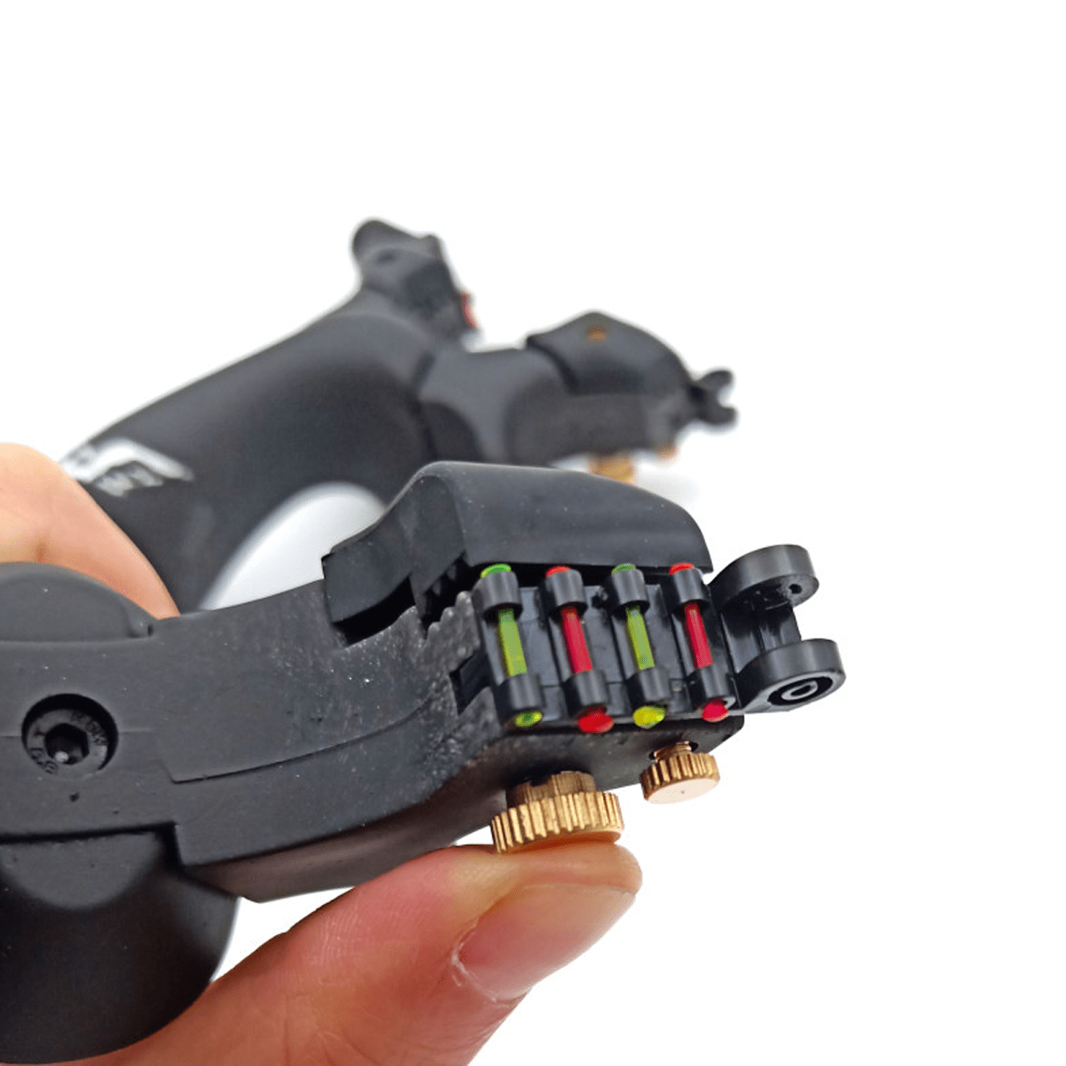 1pc Abs Laser Slingshot Resin Light Aiming Fast Pressure Slingshot ...