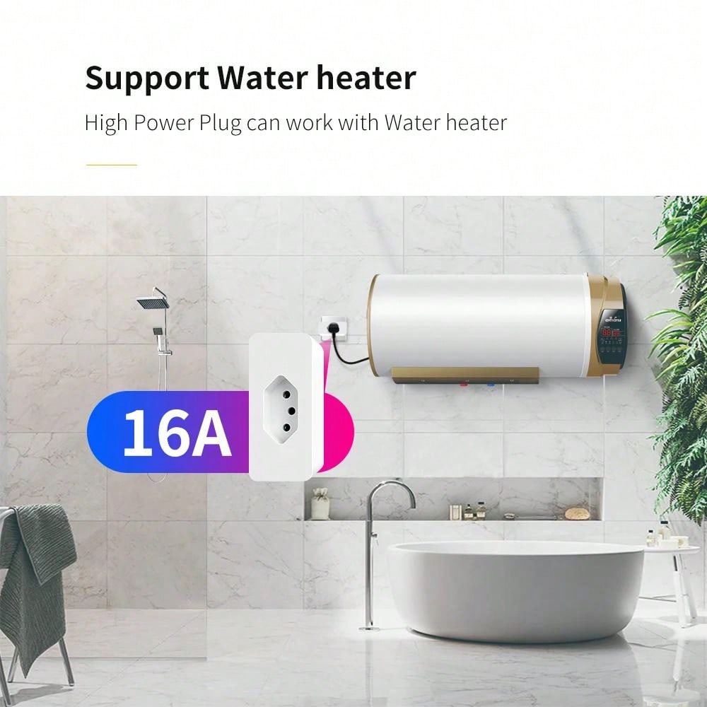 Tuya 16A Brazil Standard WiFi Smart Plug With Power Monitor Smart Life ... Tuya 16A Brazil Standard WiFi Smart Plug With Power Monitor Smart Life ...