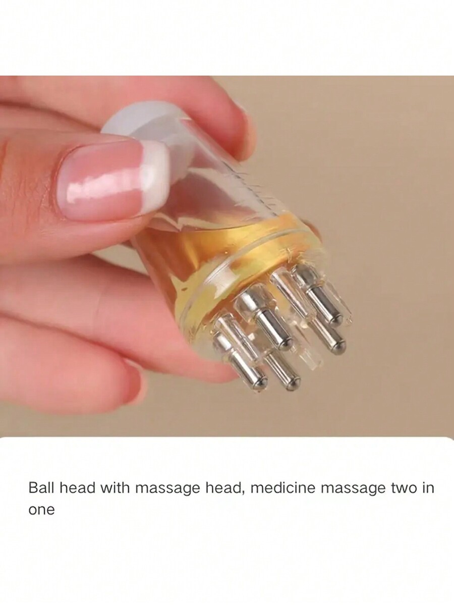 Ge ComRoller Massage Out Comb - Scalp Medicated Massage - Mini Massage ...